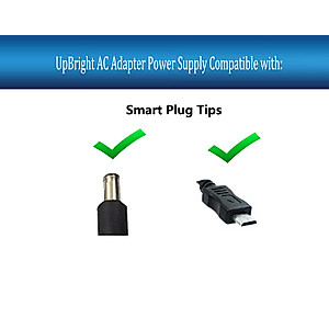 UpBright 5V AC Adapter Compatible with Vtech VM3251 VM3252 PU VM3261 2 VM5254 BU VM5463-2 Video Baby Monitor BU Camera S003AKU0600040 S003GU0600050 DC 6V 1A 400mA 500mA 800mA Power Supply Cord Charger