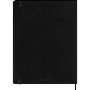 Moleskine Classic 18 Month 2022-2023 Weekly Planner, Soft Cover, XL (7.5" x 9.75"), Black