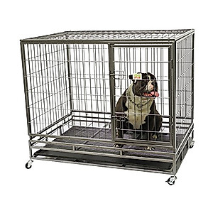 Go Pet Club Heavy Duty Metal Cage, 24"W x 28.75"H x 36.8"L