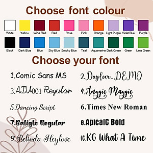 Personalized Tumbler with Same Lid and Straw, 20 Colors - 16 oz Skinny BPA Free Tumblers, Customized Tumbler with Name, Bridesmaid Gifts, Wedding Gifts, Birthday Gifts for Women Girls