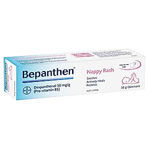Bepanthen Nappy Rash Diaper Barrier Protection Ointment 30g