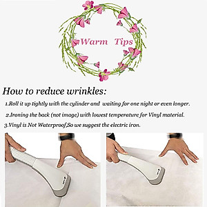 Yeele 5x3ft Forest Backdrop for Photo Props Winter Theme Snow Nature Landscape Vinyl Photography Background Snow Covered Road Background for Photo Props Holiday Supplies Wallpaper