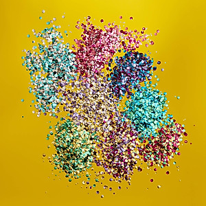 Mystic Bio Biodegradable Eco Chunky Glitter by Moon Glitter - 100% Cosmetic Bio Glitter for Face, Body, Nails, Hair and Lips - 3g - Shamrock