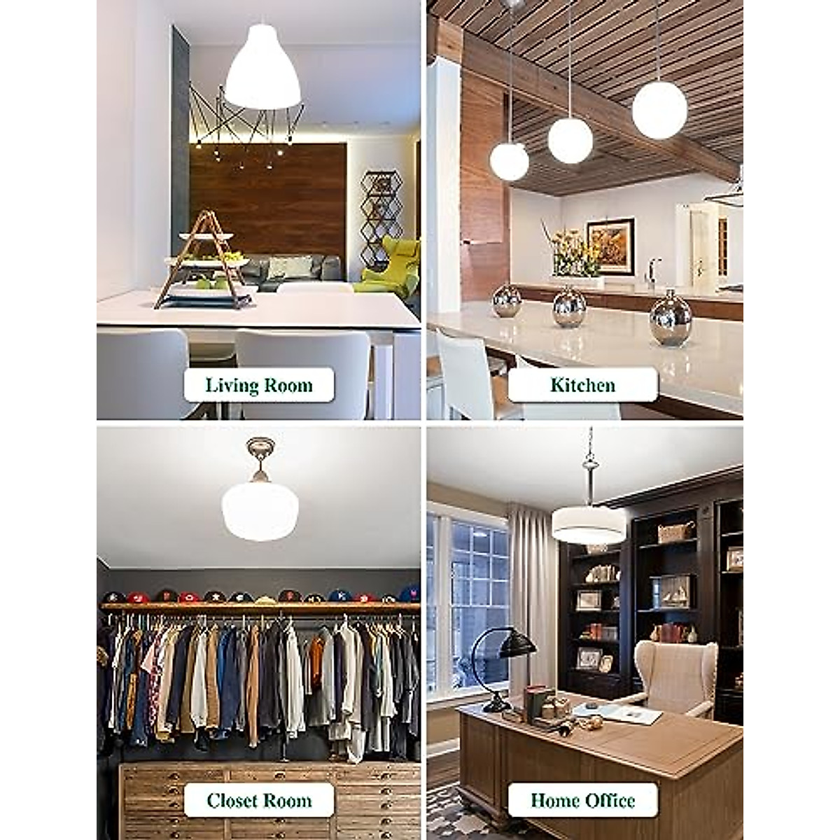 Bombubilla A21 LED Light Bulbs, 150-200W Equivalent 23W LED Bulb, 2500 Lumens, Daylight White 5000K, E26 Base, Non-Dimmable, Super Bright Light Bulbs for Home Office Shop Warehouse Garage, 6 Pack