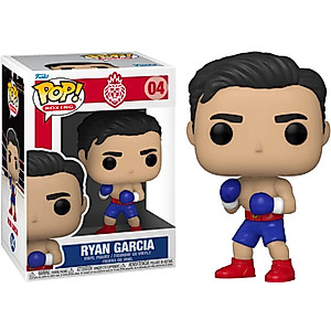 Boxing - Ryan Garcia Funko Pop! Vinyl Figure (Bundled with Compatible Pop Box Protector Case), Multicolored, 3.75 inches