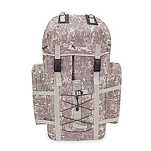 Everest Digital Camo Hiking Backpack, Digital Camouflage, One Size