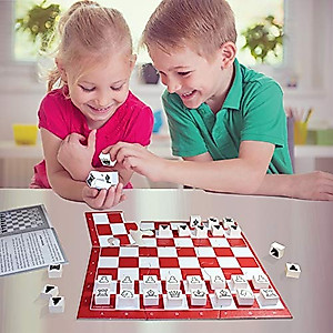 Chess Junior - Chess Set for Kids - Nominated for The Toy of The Year Awards 2020, Red