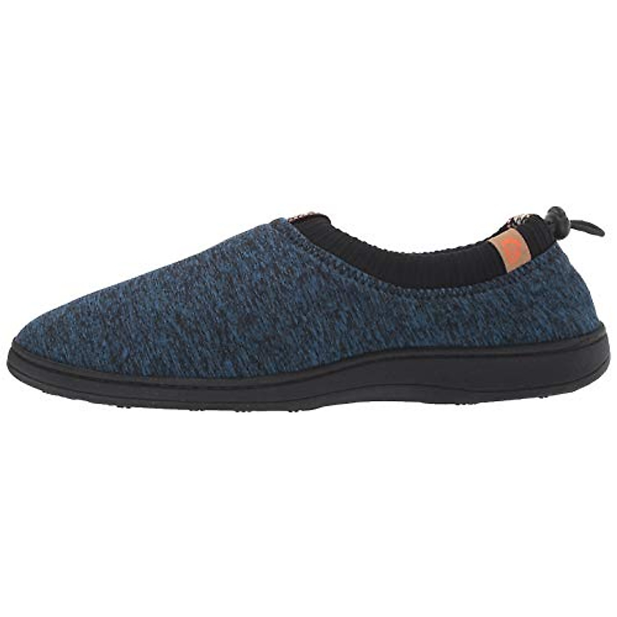 Acorn Women's Explorer Water Repellent Moc Slipper with Adjustable Toggle, Navy Blue Heather, Large