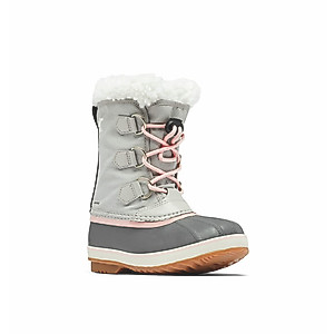 Sorel Youth Unisex Yoot PAC Nylon Waterproof Boots - Dove, Gum 2 - Size 2