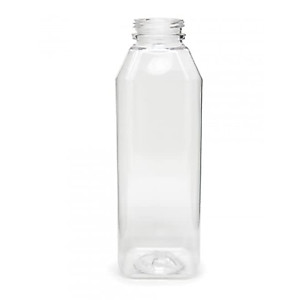 16 OZ PLASTIC JUICE BOTTLES WITH TAMPER EVIDENT CAPS