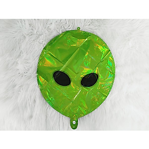 Alien head balloons,Alien UFO party supplies balloons,outer space Alien birthday party decoration,baby shower/carnival circus/halloween party decoration