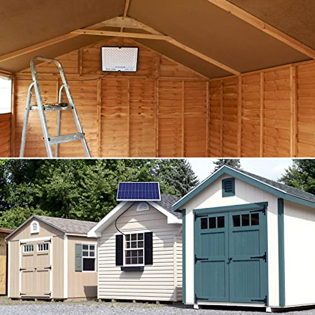 300W Solar Flood Lights Outdoor Dusk to Dawn, 30000 LM Solar Lights Outdoor Waterproof 16ft Cord Solar Powered Security Lighting Floodlight Remote Control for Shed Backyard Garden