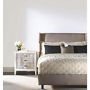 RoomMates RMK9050WP White Distressed Wood Peel and Stick Wallpaper