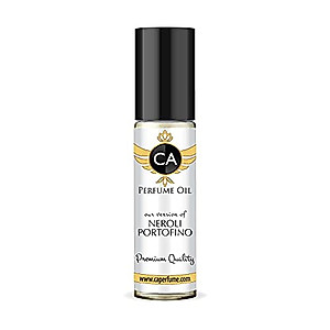 CA Perfume Impression of T. Ford Neroli Portofino For Women & Men Replica Fragrance Body Oil Dupes Alcohol-Free Essential Aromatherapy Sample Travel Size Long Lasting Attar Roll-On 0.3 Fl Oz/10ml
