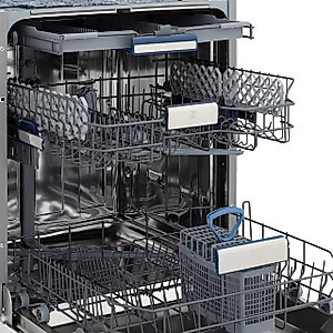 ZLINE 24" Tallac Series 3rd Rack Tall Tub Dishwasher in Custom Panel Ready with Stainless Steel Tub, 51 dBa (DWV-24) (Panel Ready)