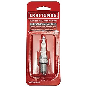 Craftsman CMXGZAM250017 Walk and Ride RC12YC Spark Plug, Black