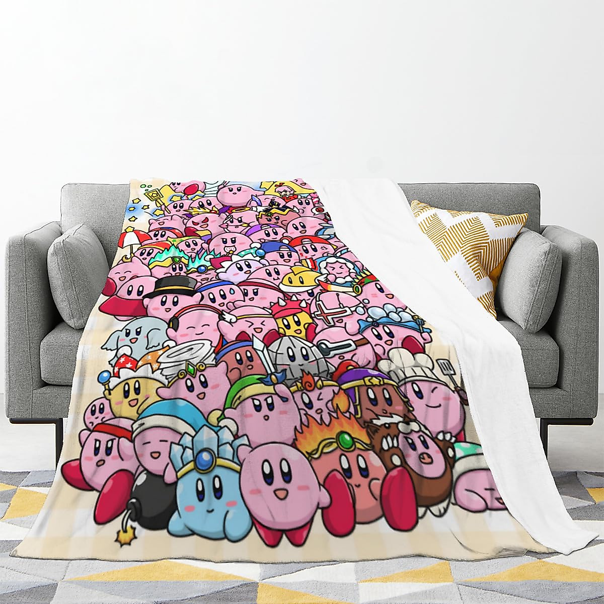 Kids Blanket Flannel Fleece Warm Soft Throw Blanket for Couch Sofa Bed Living Room for Boys Girls
