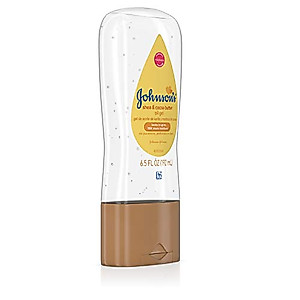 Johnson's Baby Oil Gel Enriched with Shea and Cocoa Butter, Great for Baby Massage, 6.5 fl. oz