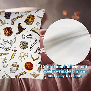 RBAFAO My Magic Not Today Throw Pillow Covers, Harry Reading Pillow Case for Book Lovers Gifts for Her Him Birthday Christmas 18 x 18Inch (Magic-02)