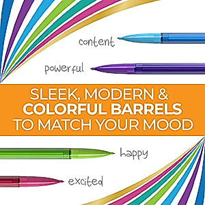 BIC Color Cues Mechanical Pencil Set (MPUA60-AST), 60-Count Pack, Black, Fun Color Pencils for School, Perfect for School Supplies