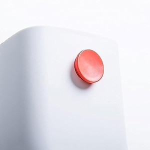 SAAKO Silicone Toilet Bowl Brush Plastic Toilet Brush Home Bathroom Toilet Cleaner Brush with Vent Holder for Bathroom Accessories