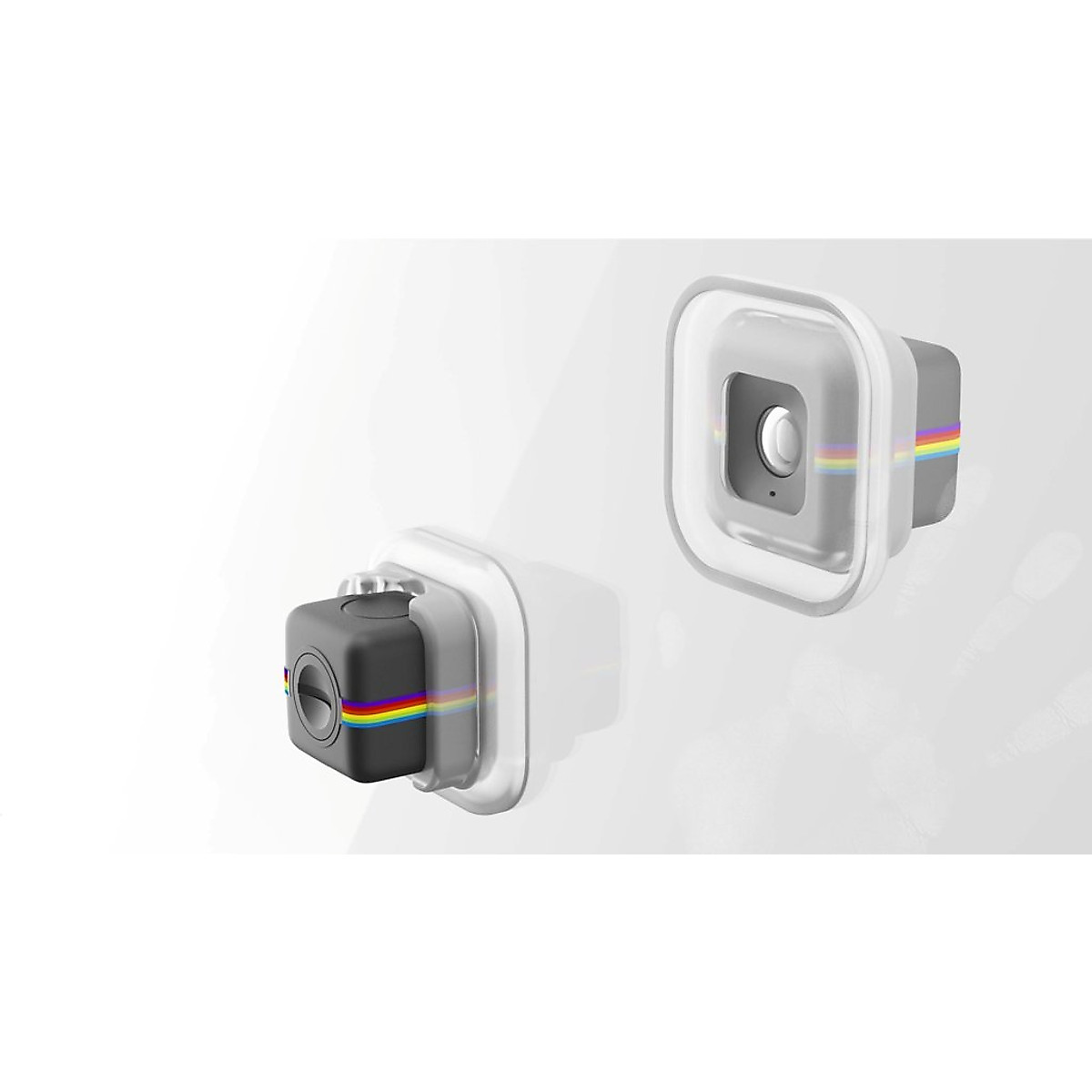 Polaroid Cube & Cube + Eye Suction Holder for Glass, Wall, Table, Aquarium and More