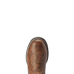 Ariat Womens Anthem Round Toe Shortie Western Boot Copper Kettle 9.5