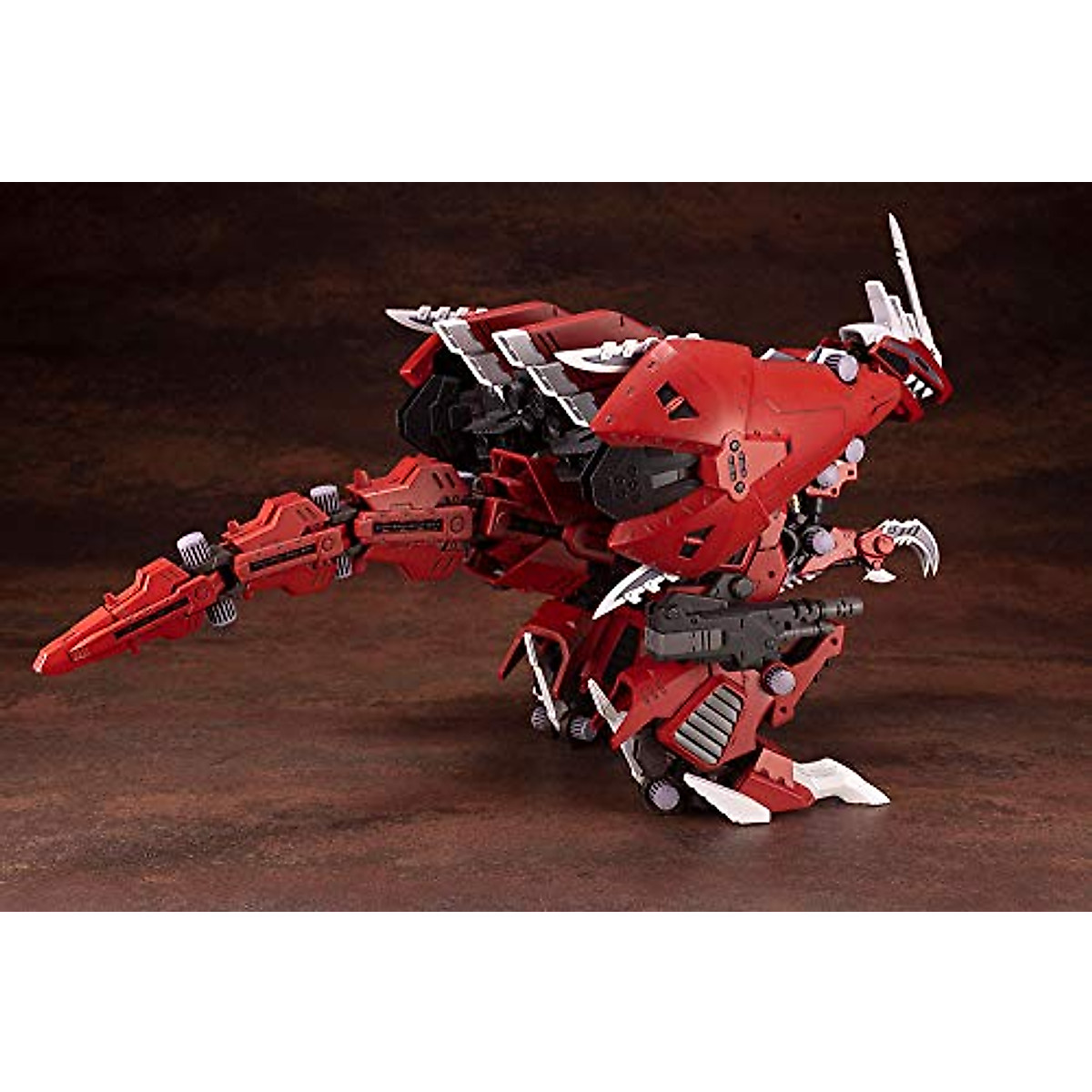 ZOIDS ZD140X EZ-034 Geno Breaker Repackage Version, Total Length: Approx. 13.8 inches (350 mm), 1/72 Scale, Plastic Model, Molded Color