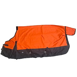 1200D Waterproof and Breathable Horse Sheet TGW Rding Horse Blanket (76", Wine)