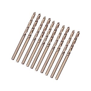 Drill Bit Set M35 1.0-5.0MM Cobalt Twist Drill Bit Set HSS CO Hex Shank Drills Bits Set for Drilling on Stainless Steel(2mm)