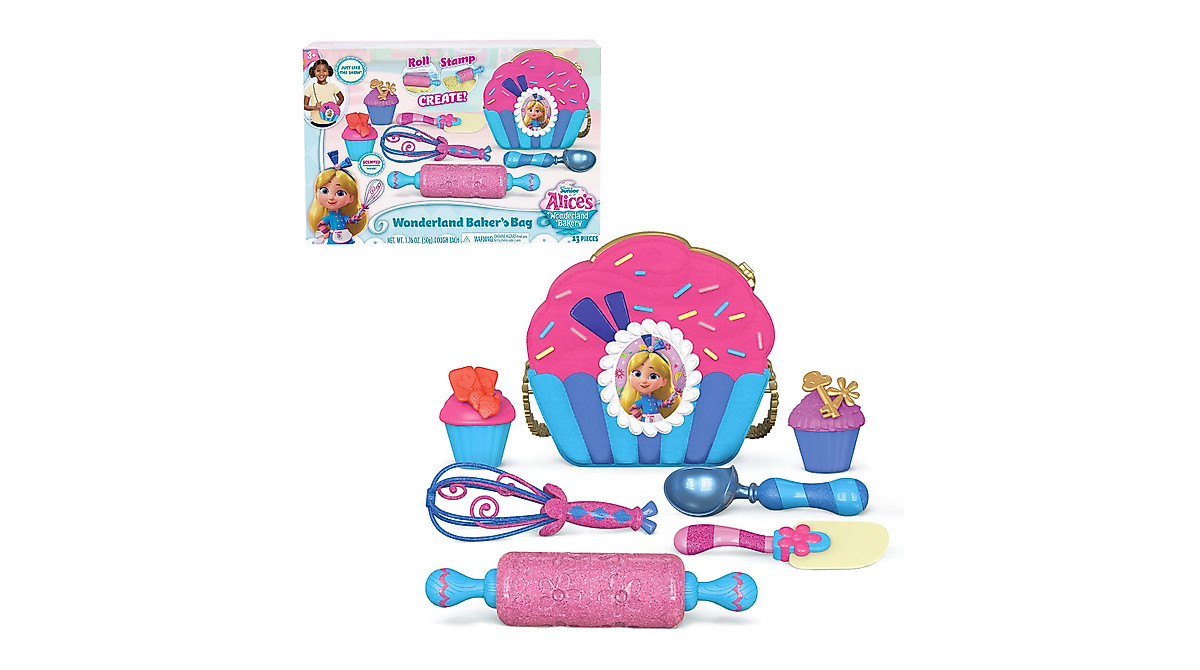 Disney Junior Alice’s Wonderland Bakery Playset for Kids Ages 3+