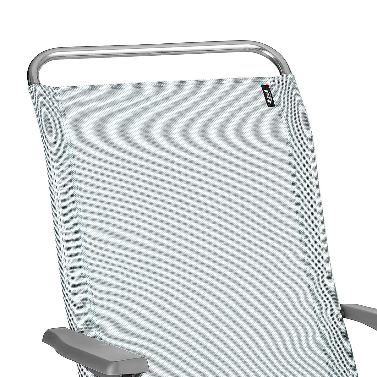 Lafuma ALU CHAM Folding Patio Chair, Set of 1, Ciel Sky Blue