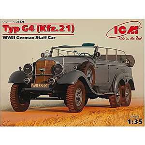 ICM Models Type G4 (Kfz.21) WWII German Staff Car