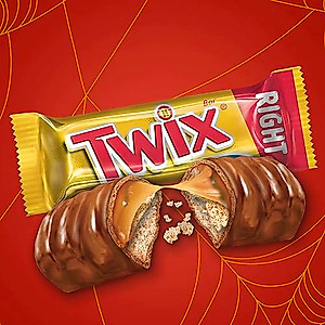 TWIX Fun Size Caramel Cookie Chocolate Candy Bars - 10.83 oz Bulk Candy Bag