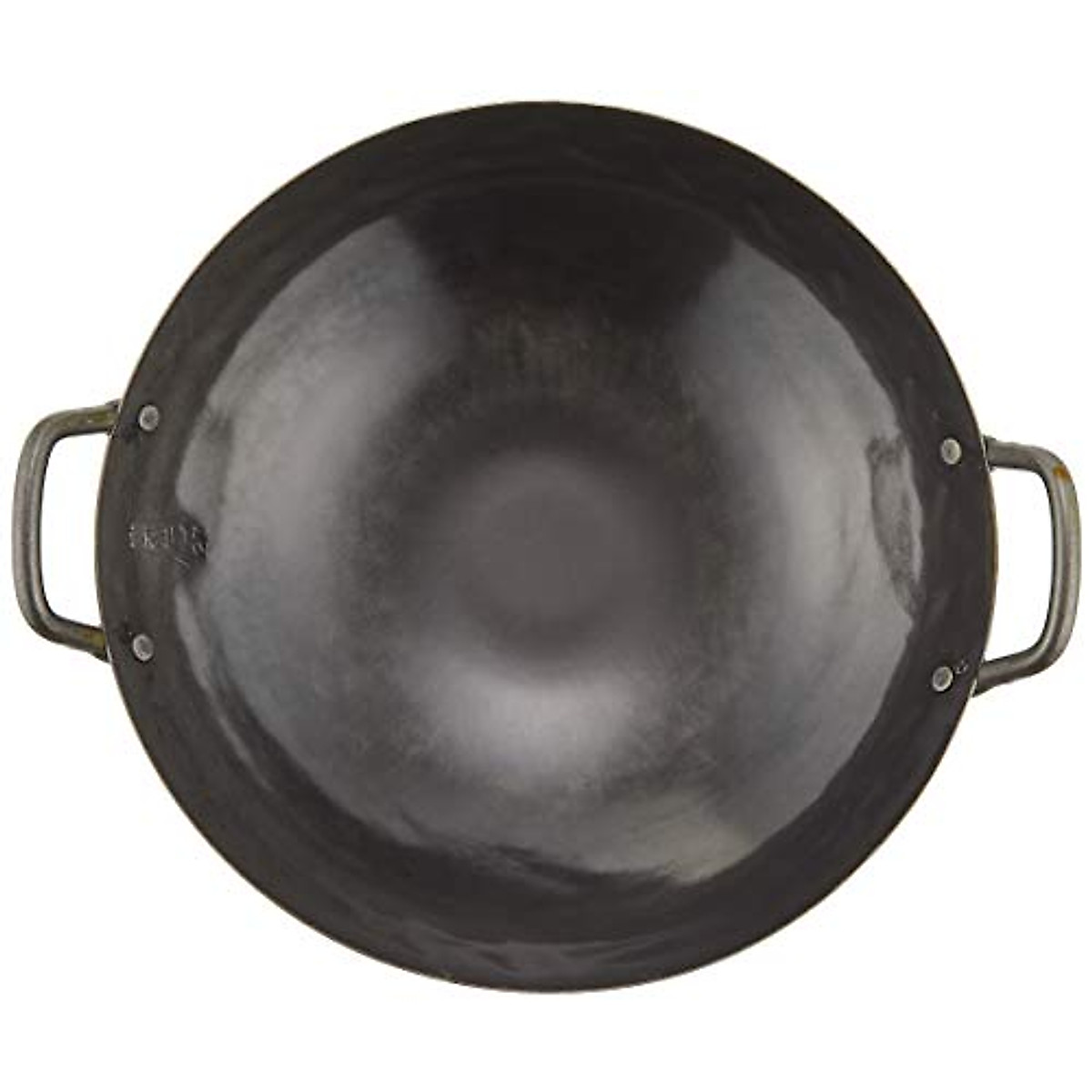 山田工業所 Yamada Iron Hammered Wok 27cm (Plate Thickness 1.2mm) Black