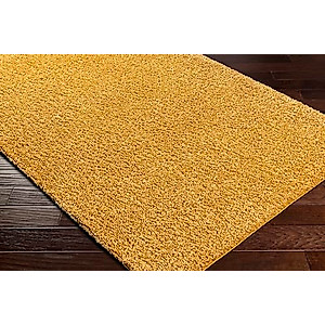 Mark&Day Area Rugs, 5x7 Vere Modern Shag Bright Orange Area Rug, Orange Carpet for Living Room, Bedroom or Kitchen (5'3" x 7'3")