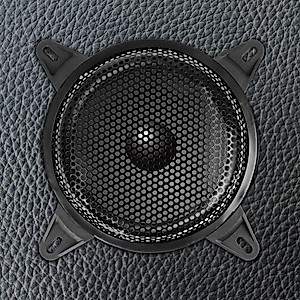 X AUTOHAUX 8 Inch Car Audio Speaker Sub Woofer Subwoofer Metal Black Waffle Grill Cover Protector Universal