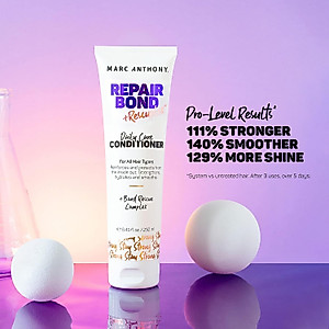 Marc Anthony Repairing Conditioner - Rescuplex Formula for Strengthening and Repair, Eliminates Frizz & Flyaways, Ideal for Dry & Damaged Hair