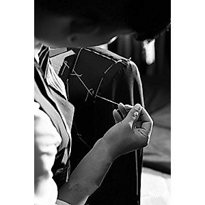 Lilis Men's Fashion 3 Piece Black Tuxedo Tails Includes Tailcoat Vest& Formal Pants