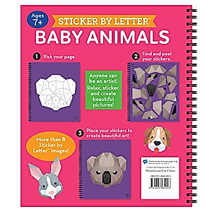 Brain Games - Sticker by Letter: Baby Animals