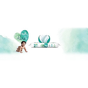 Pampers Aqua Pure Sensitive Baby Wipes 1X Pop-Top 56 Count