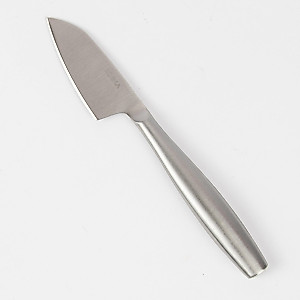 Boska Stainless Steel Cheese Knife - Copenhagen Nr.3 For All Types of Cheese - Multi-Functional Cheese Slicer - Handheld Slicer - Silver Non-Stick - Dishwasher Safe - For Kitchen Cooking