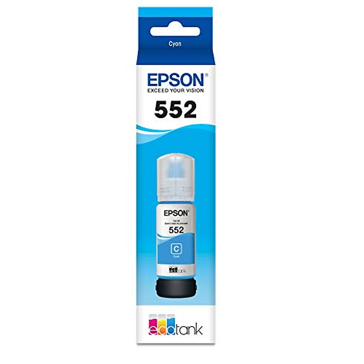 Epson Claria ET Premium T552220 High Capacity Bottle Ink - Cyan