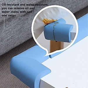 Baby Proofing Corner Guards Edge Protectors,Coffee Table Corner Guards Baby Proof Bumper & Cushion to Cover Sharp Furniture & Table Edges(8 Pack)