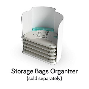 Nanobébé 100 Breastmilk Storage Bags Refill Pack – Fast, Even Thawing & Warming – Breastfeeding Supplies Lay Flat to Save Space & Track Pumping – Breastmilk Bags for Freezer or Fridge