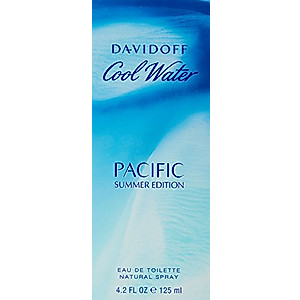 DAVIDOFF Zino Davidoff Cool Water Pacific Summer Edition Eau de Toilette Spray for Men,4.2 Ounce