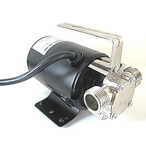 Portable Mini Electric Water Transfer Utility Sump Pump 330 GPH 115-Volt with Metal Connectors that are Standard & 3/4" Garden Hose. Great for removing water from aquariums, outdoor ponds, seepage