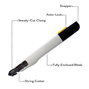 TINYBOT 30 Degree Precision Balanced Retractable Vinyl Film Wrap Razor Installation Knife - QTY 1