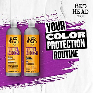 Bed Head by TIGI Shampoo & Conditioner For Colored Hair Colour Goddess With Sweet Almond & Coconut Oils 2 x 25.36 fl oz