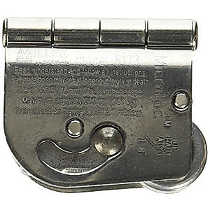 Miller by Honeywell by 8173/U MicroLoc Trailing Wire Rope Grabs for 5/8-Inch Wire Rope, Universal